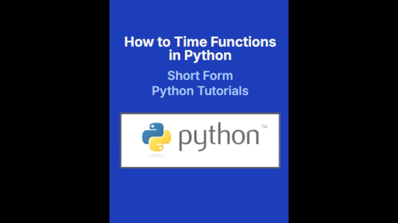 How to Measure Code Execution Time in Python with time Module | Tutorial for Beginners