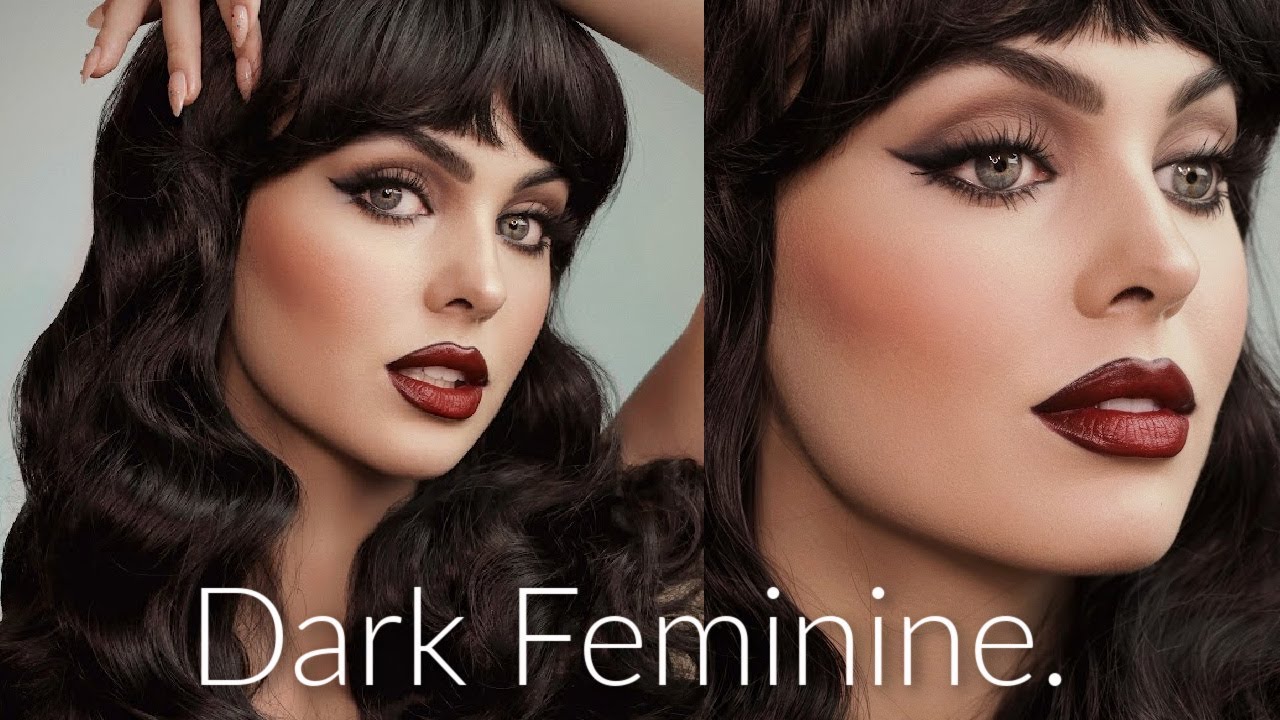 DARK FEMININE Makeup Tutorial 🥀  Femme Fatale Glam + Sephora Haul!