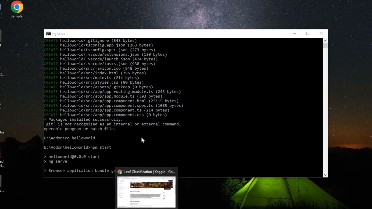 Simple Hello World Program using Angular.Angular Tutorial for Beginners: Learn Angular TypeScript.