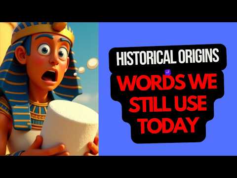 Historical Origins Of Words We Still Use Today #etymology #languagehistory