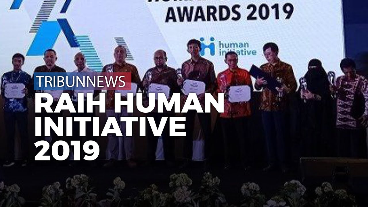 Tribunnews Raih Penghargaan Human Initiative Awards 2019 di Balai ...