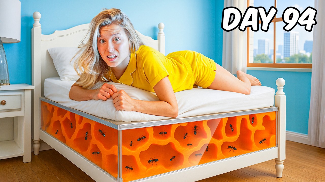 I Turned my Bed into a GIANT Ant Farm...