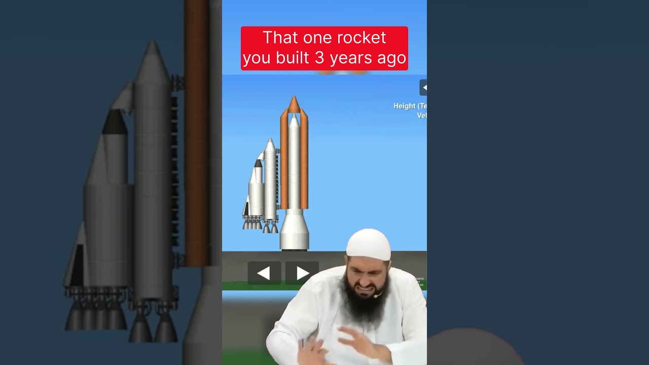 That one rocket you built years ago: