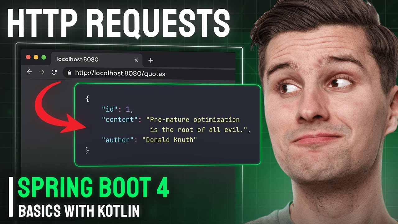 REST Controllers & HTTP Requests - Spring Boot 4 Basics With Kotlin