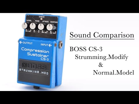 Boss CS-3 Modified Strumming.Mod Compression Sustainer Used | Reverb