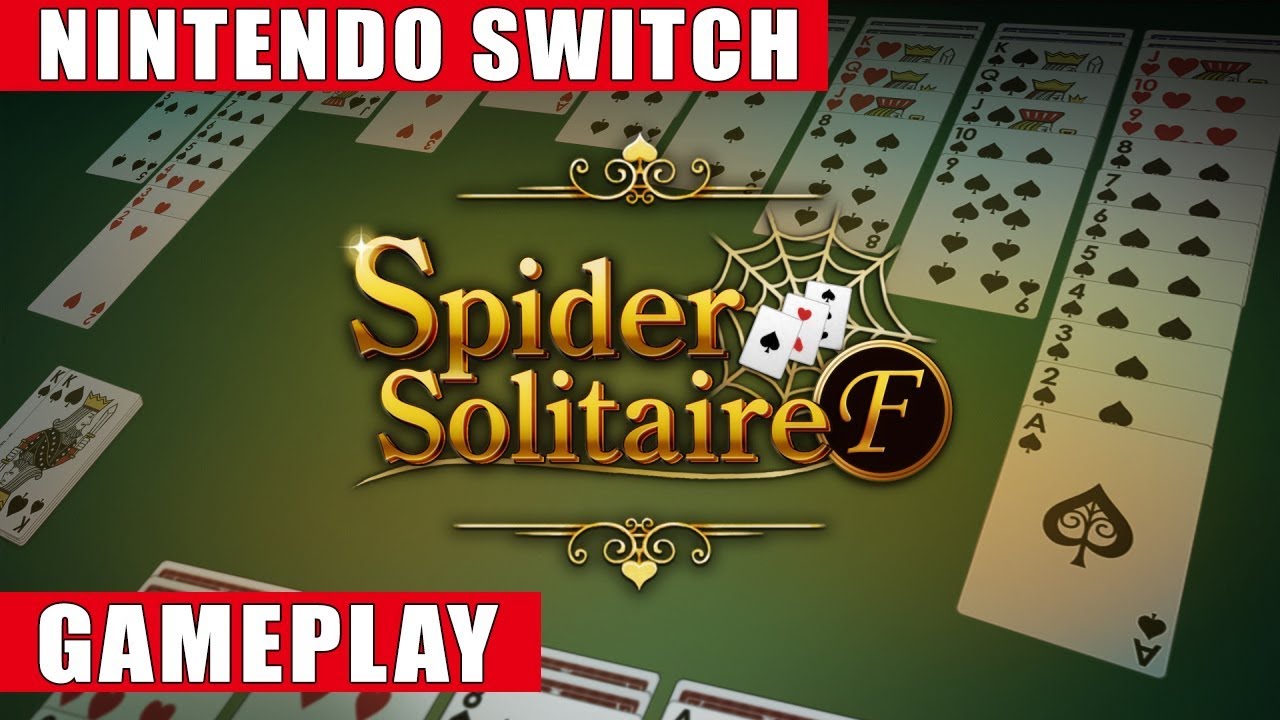 Spider Solitaire F Nintendo Switch Gameplay