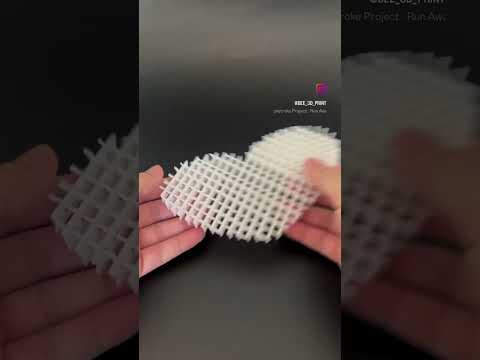 🪱 Morf worm fidget toy - Heart・ STL File for 3D printing・Cults