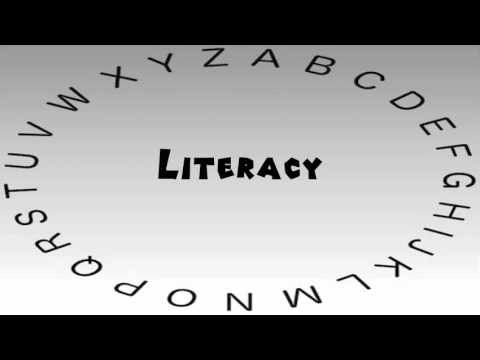 How to Say or Pronounce Literacy