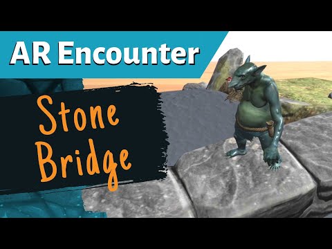 Stone Troll Bridge | Augmented Reality model for Tabletop RPGs
