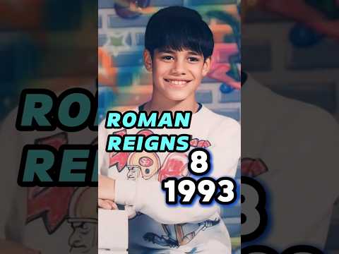 ROMAN REIGNS Age Transformation (1985-2024) Roman reigns life journey evolution #romanreigns #otc