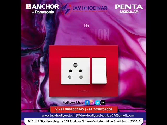 Modular Switches - Anchor Roma Modular Switch Trader - Retailer from Mumbai