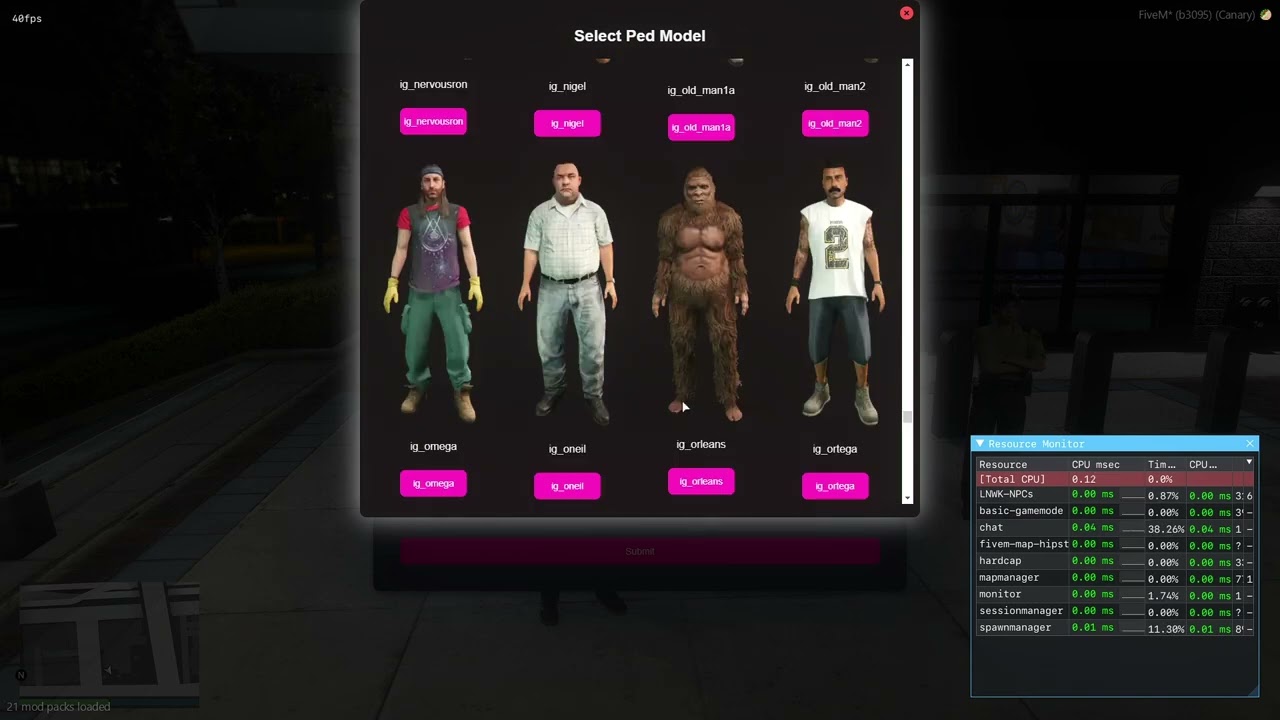 [FREE STANDALONE] PED SPAWNER w/UI | v2.0.0 - FiveM Releases - Cfx.re ...