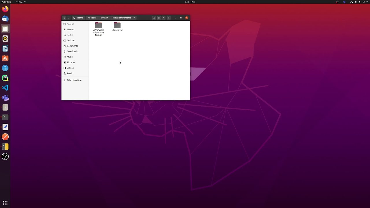 Install Python packages to virtual environment for AWS Lambda