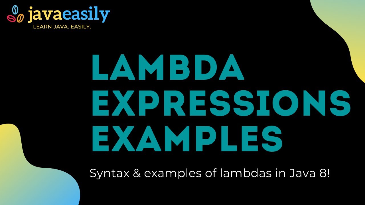 Understanding Lambda Expression Syntax and Examples