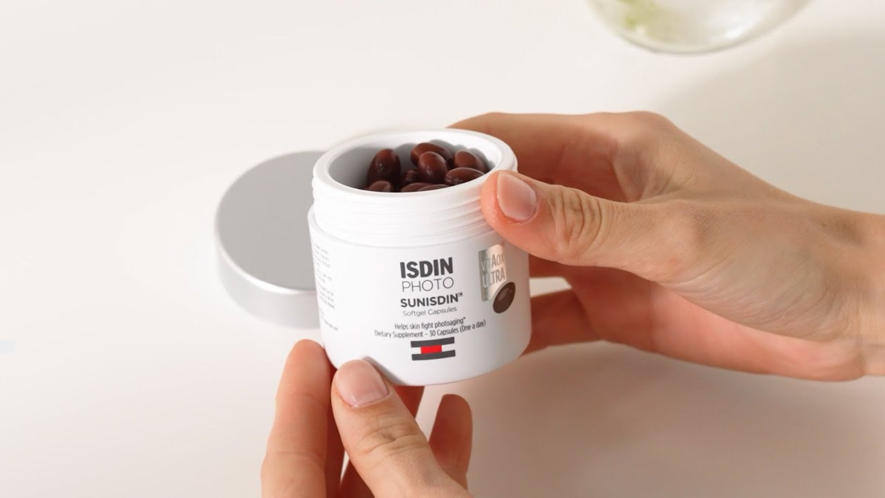 ISDIN SunISDIN Daily Antioxidant Skin Supplement with Vitamin D ...