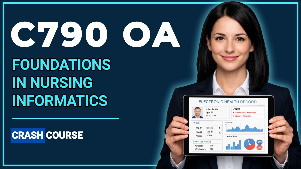 C790 OA ULTIMATE Study Guide | Nursing Informatics Simplified (Unit 01)