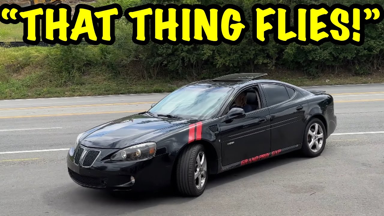Straight-Piped Pontiac Grand Prix GXP Sounds Like Thunder, Doesn't ...