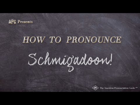 How to Pronounce Schmigadoon! (Real Life Examples!)