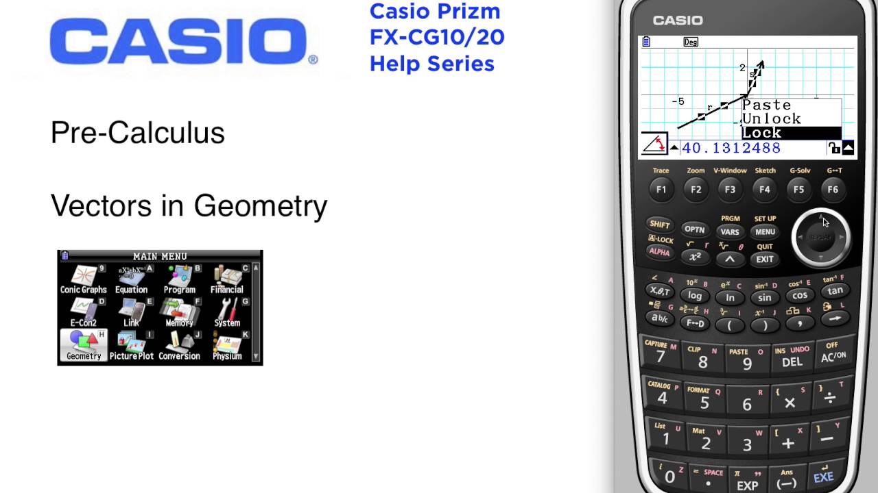 Vectors in Geometry
