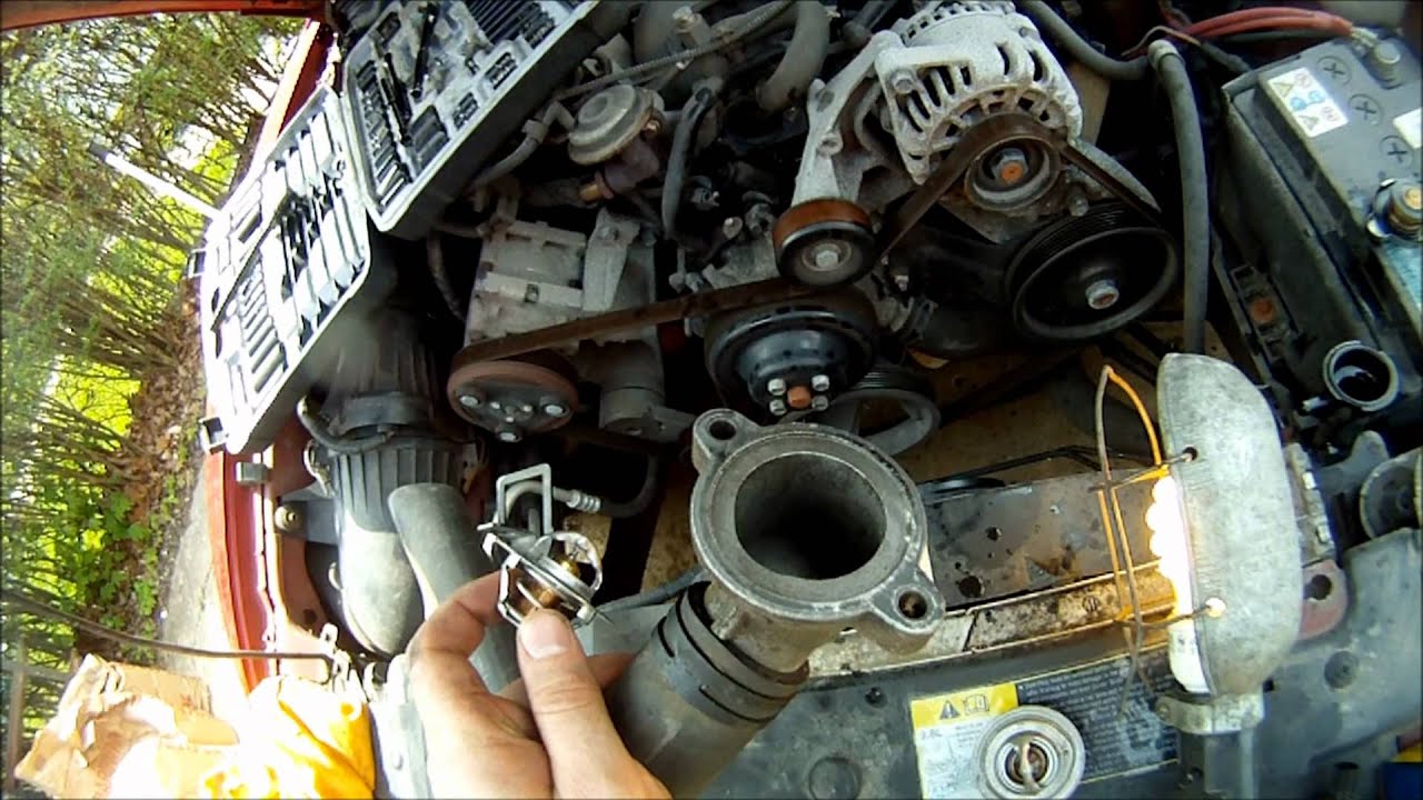 2003 Ford Mustang Thermostat Replacement 3.8L V6