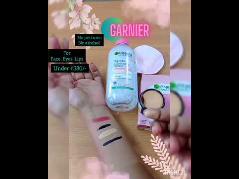 Garnier Cleansing Water/All-in-one/Reusable Eco Pads/ #skincare #selfcare #makeup #garnier #micellar