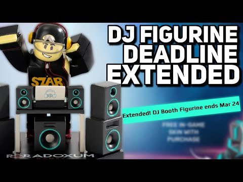 TDS Devs Extend DJ Figurine Deadline... | Roblox TDS DJ Booth Figurine Kickstarter