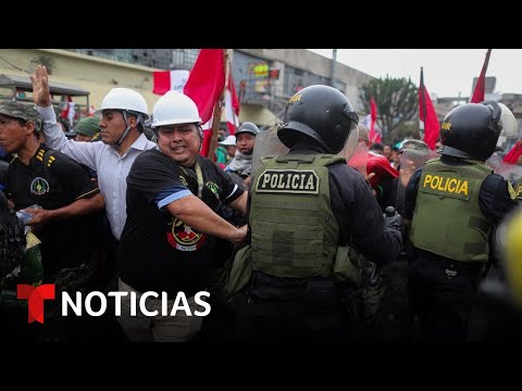 La crisis en Perú deja por ahora al menos 22 muertos | Noticias Telemundo