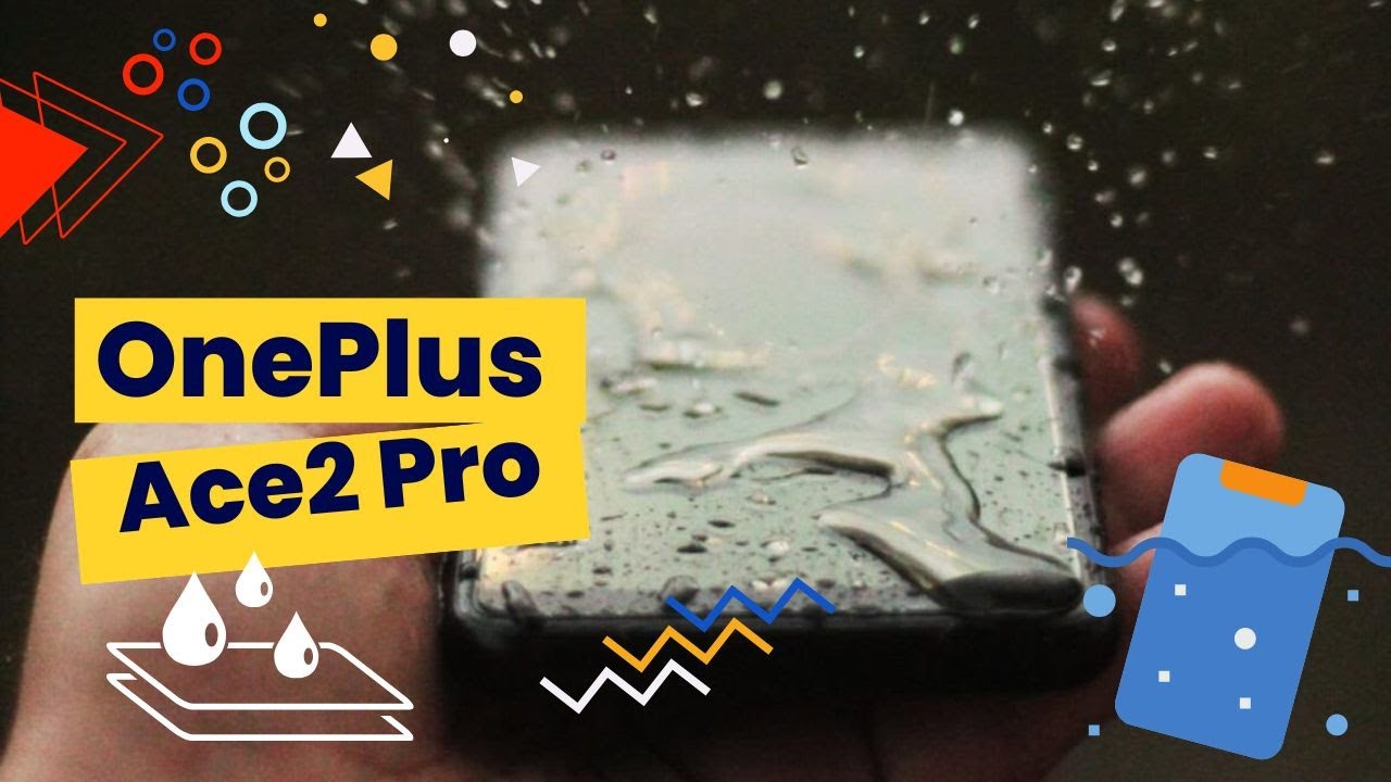 OnePlus Ace2 Pro's Rainwater Touch Control Lets You Use Your Phone in the Rain #oneplusace2pro