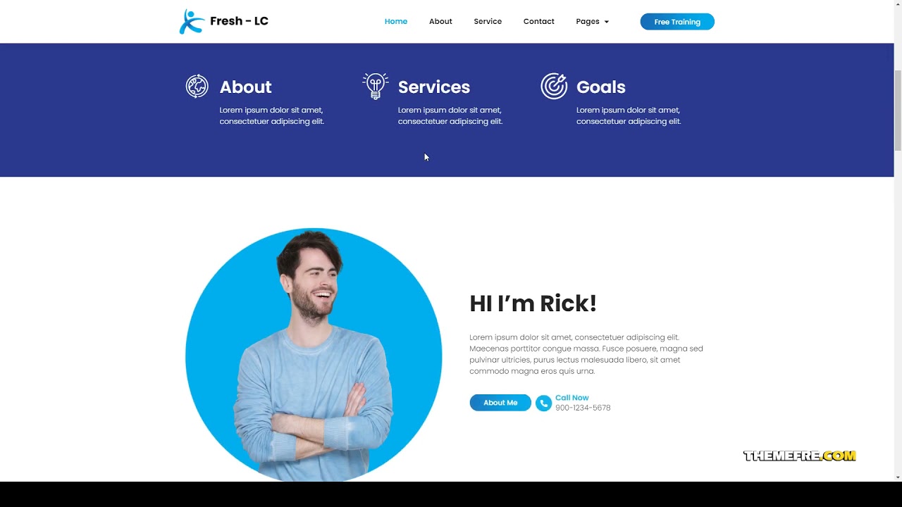 Fresh - Life Coach Elementor Template Kit coach business coach Website Builder