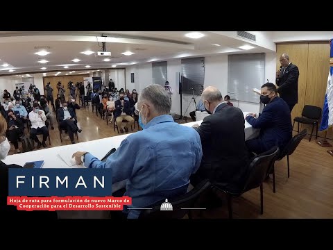 Firman hoja de ruta para formulación de nuevo Marco de Cooperación para el Desarrollo Sostenible