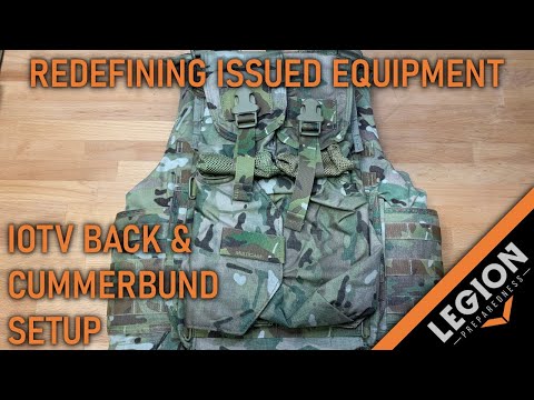 IOTV Setup Pt 2. - Back & Cummerbund Config - Redefining Issued Equipment (Episode 7)
