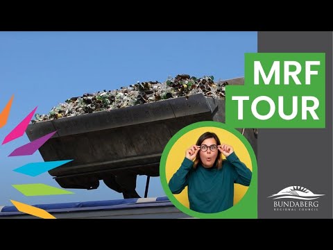 Take a tour of the Material Recycling Facility