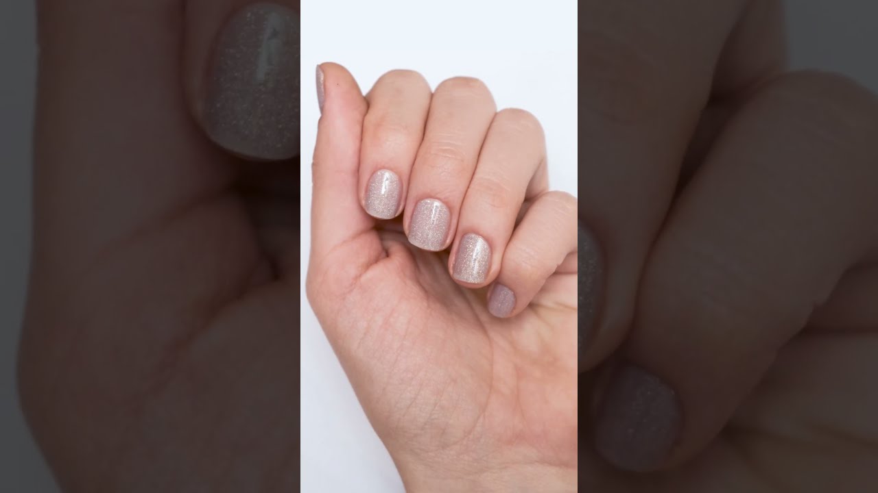 Gray Glitter Nail Polish by ILNP #nails #manicure #ILNP #nailpolish #nailsart #nailsdesign