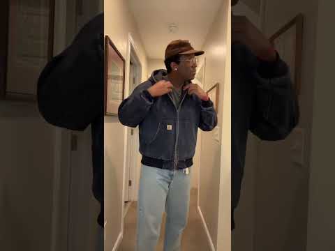 Carhartt Jacket Outfit #carharttjacket #carhartt #ootd #workwear #streetwear