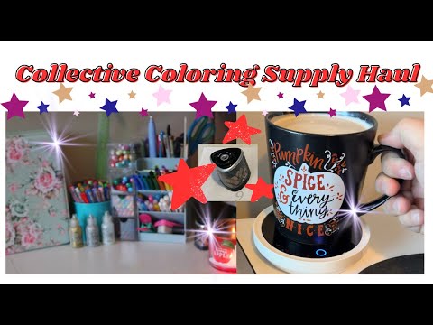 Collective Coloring Supply Haul | #adultcoloringchannel #coloringhaul