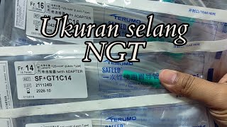 Alat Kesehatan Lainnya NasoGastric Tube FR5 125cm TERUMO | Fadillah