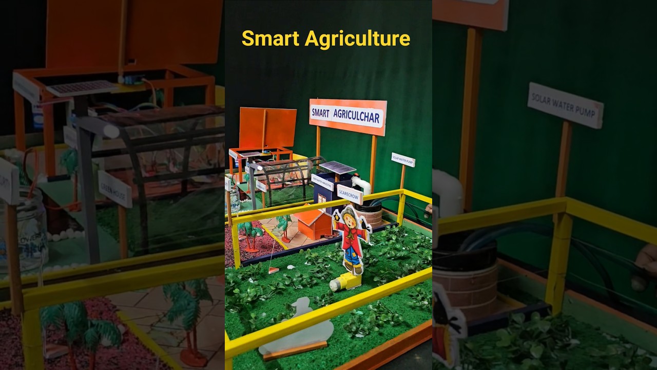 Smart Agriculture science Project #scienceworkingproject