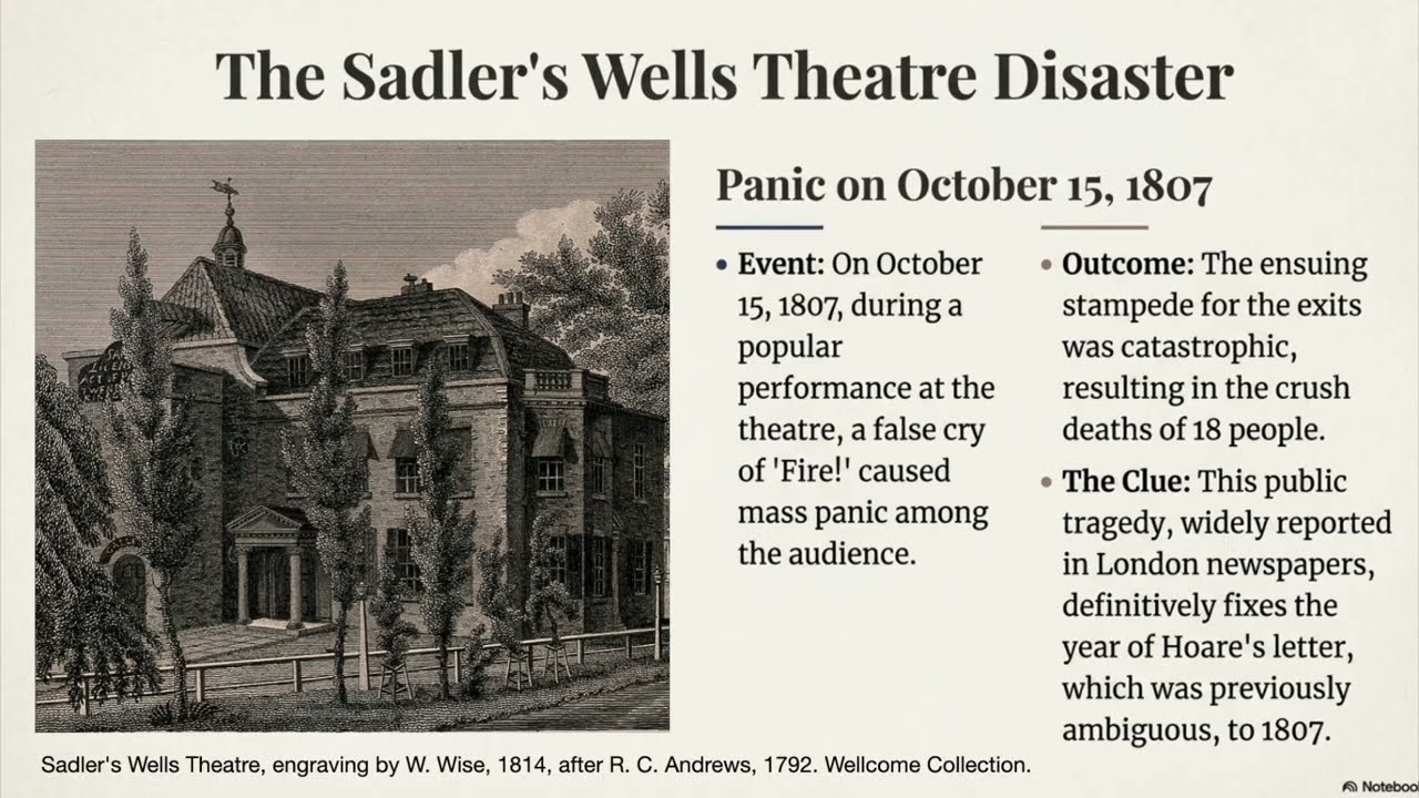 Who was Lydia? A mystery in an 1807 letter
