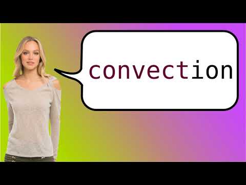 How to say 'convection' in French?