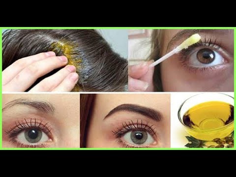 Benefits Of Castor Oil For The Eye | eyebrows | eyelashes