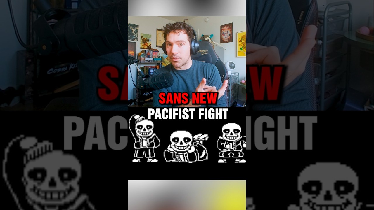 Sans Gets a Pacifist Fight in Undertale