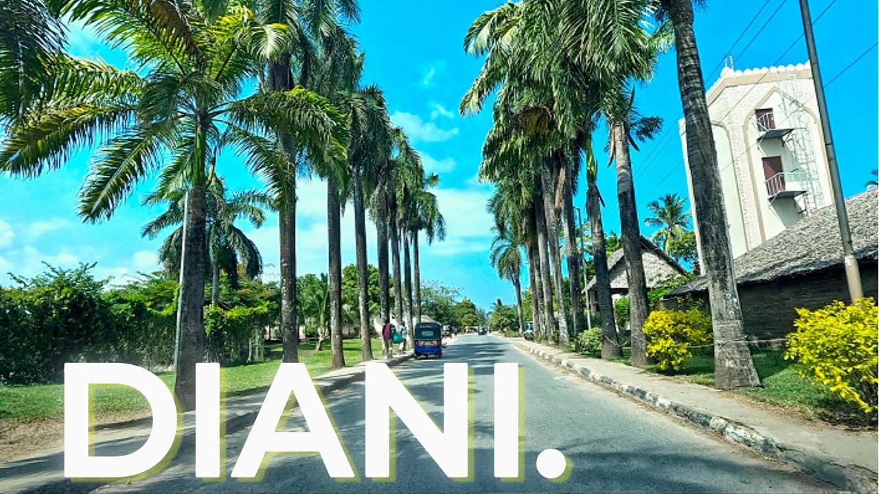 Kenya’s Most Beautiful Coastal Drive | Diani Beach Scenic Drive (4K)