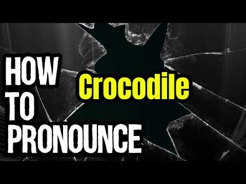 How To Pronounce Crocodile? (CORRECTLY) Meaning & Pronunciation