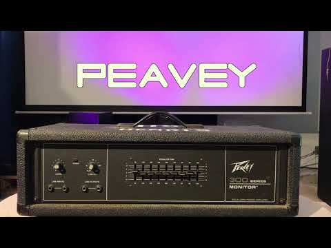Peavey 300 Series Monitor Equalizer/Power Amplifier - Black | Reverb