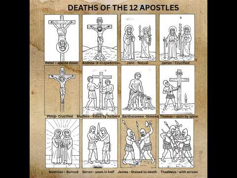 How did the Apostles Die ? 😱 | #shorts #jesus