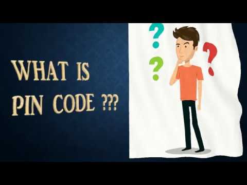 what is pin code ?