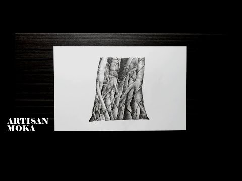 Art120|How to draw a Banyan tree step by step for beginners|How to draw a Banyan tree easy|Tree draw