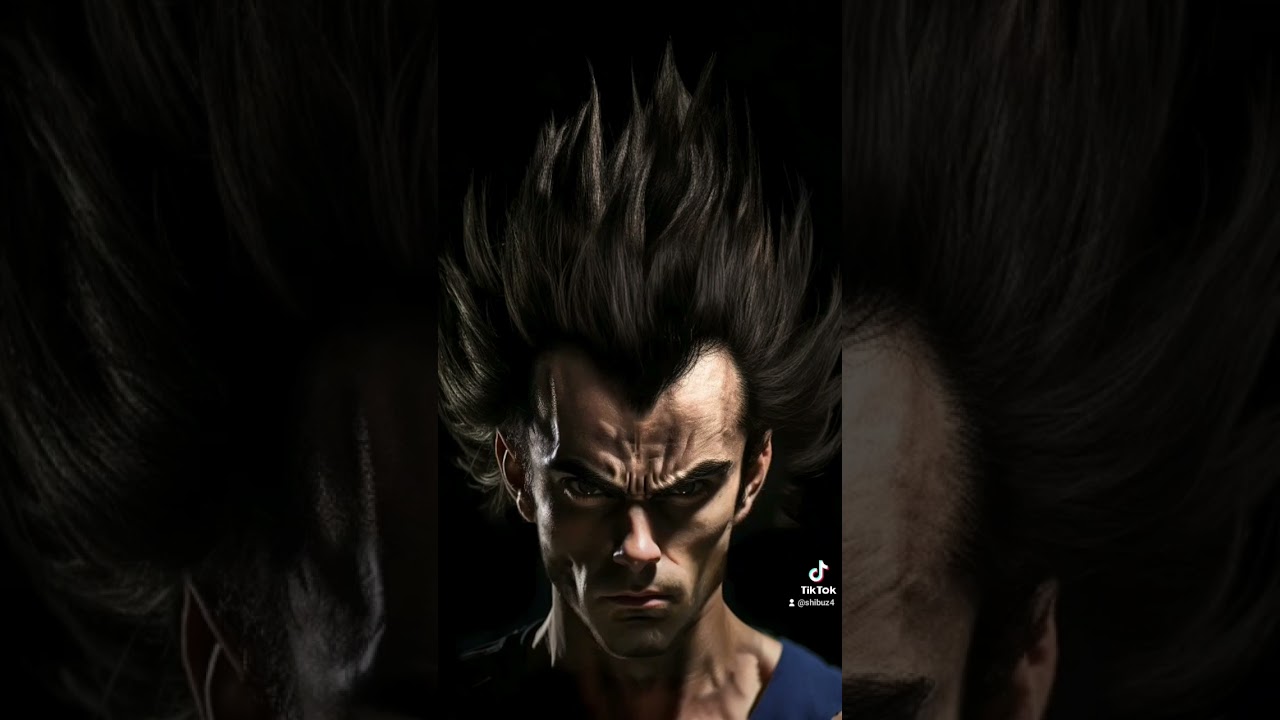 How Vegeta would look in real life #reallife #fanart #liveaction #ai #dbz