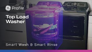 Buy GE Profile 5.3 cu. ft. Capacity Washer with Smarter Wash Technology ...