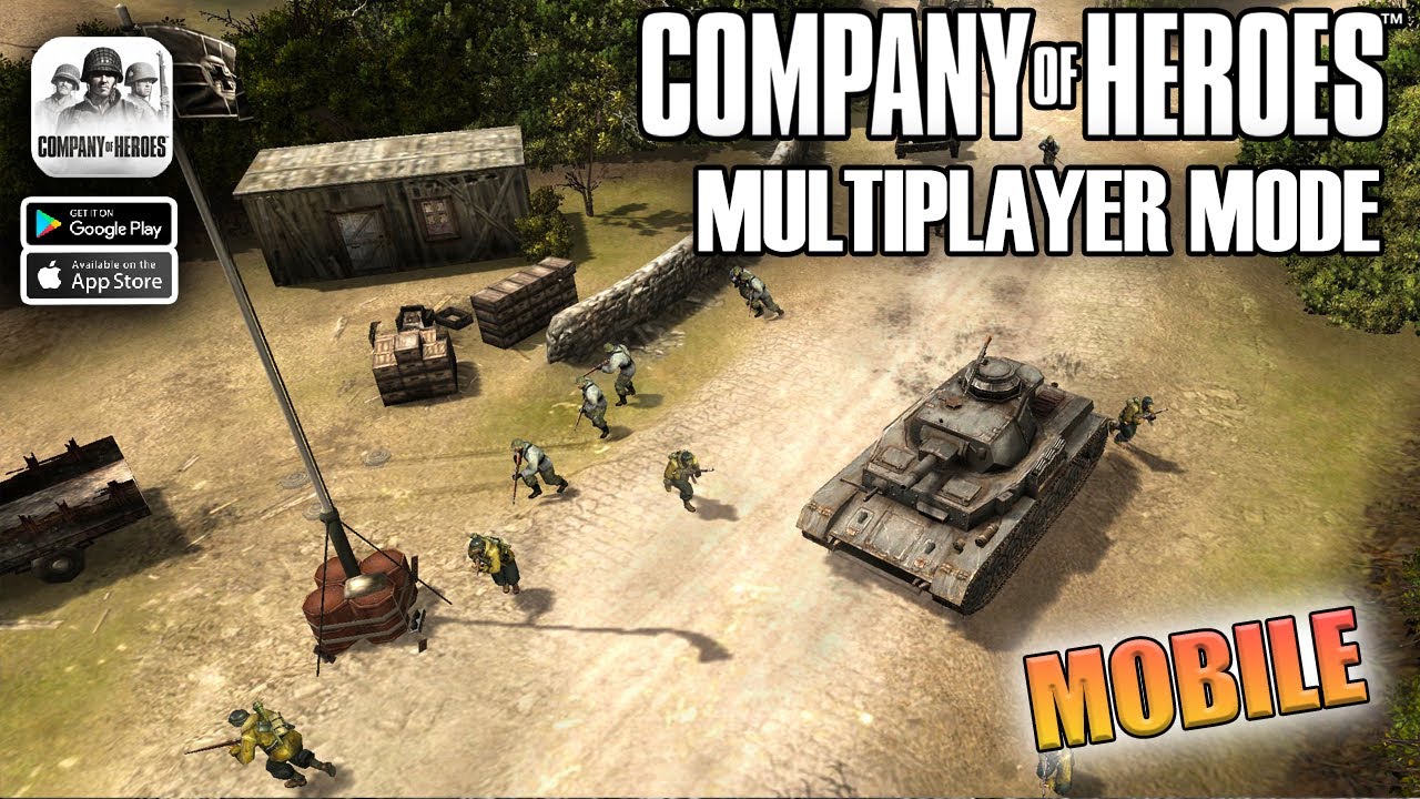 Company of Heroes Multiplayer Mode Gameplay (iOS, Android, Switch)